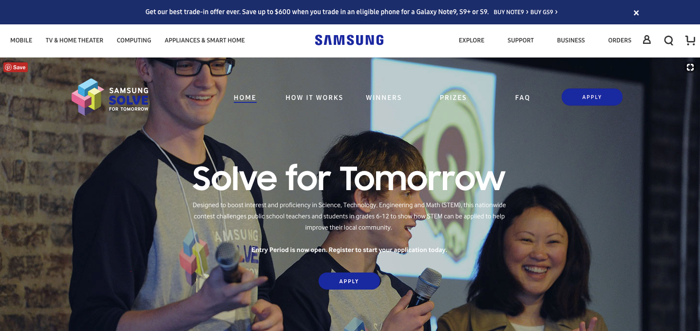 How to Apply to Samsung Solve for Tomorrow in 8 Easy Steps - Samsung US ...
