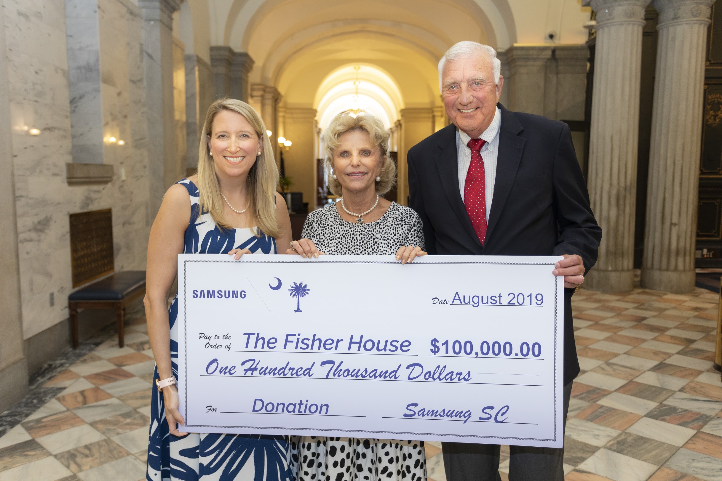 Samsung Donates $100,000 to Construction of Columbia, SC Fisher House ...