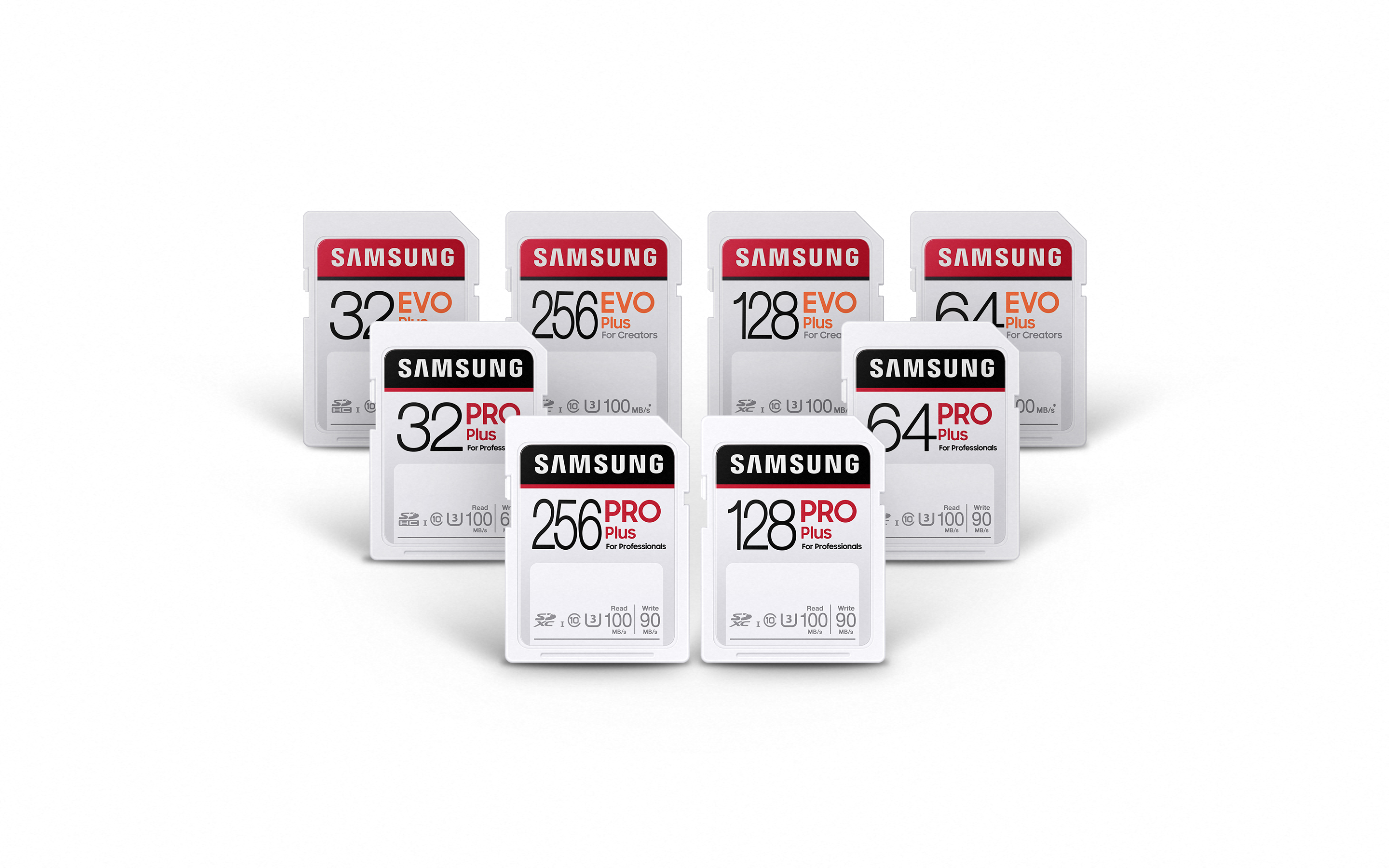 Samsung Introduces PRO Plus and EVO Plus SD Cards for Content Creators ...