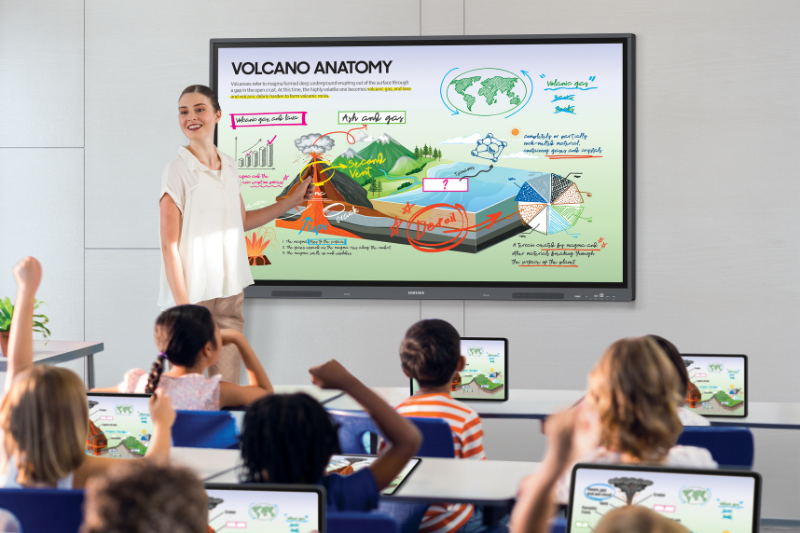 Samsung Electronics Debuts New Interactive Display at ISTELive 2023 ...